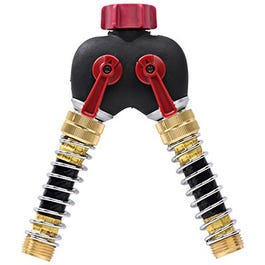 Hose Shut-Off Connector, 2-Way, Rubberized - Hanson, MA - Wyman's ...