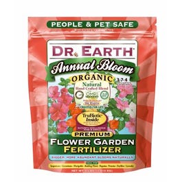 Annual Bloom Flower Garden Organic Fertilizer, 4-8-4 Formula, 4-Lb. Bag ...