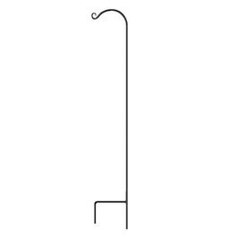 Shepherd's Hook, Single, Black Steel, 64-In. - Hanson, MA - Wyman's ...